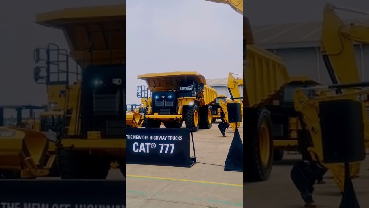 Caterpillar 777 terbaru, E nya dihilangin makin Garang - YouTube
