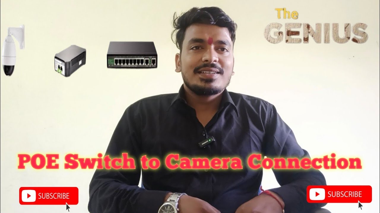 POE Switch to Camera Connection | POE Switch configuration | POE Switch ...