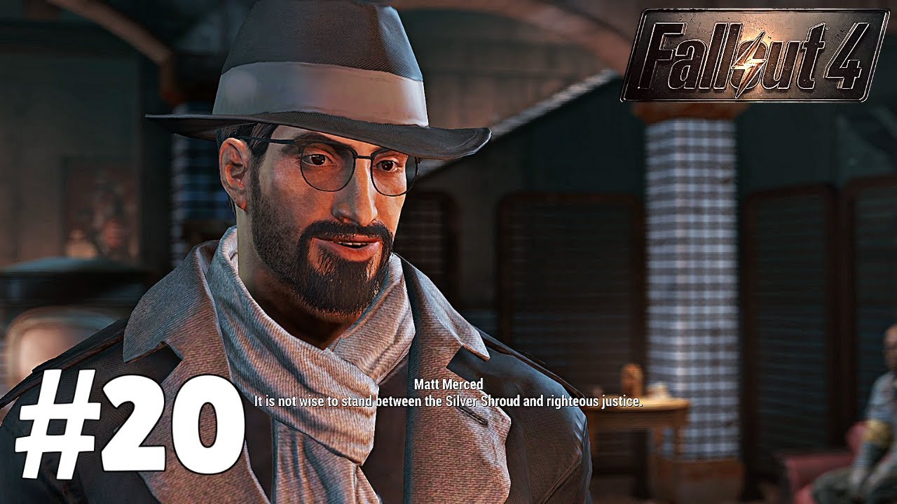 The Silver Shroud - Fallout 4 Walkthrough - Part 20 - No Commentary ...
