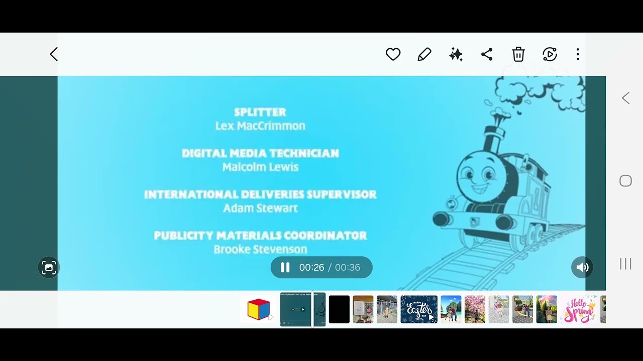 Thomas & friends all engines go credits 2024 - YouTube