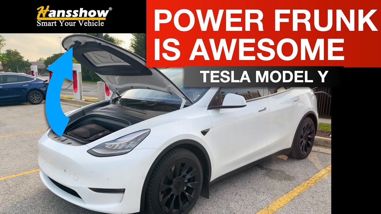 Tesla Model Y - Frunk Mod by Hansshow - YouTube