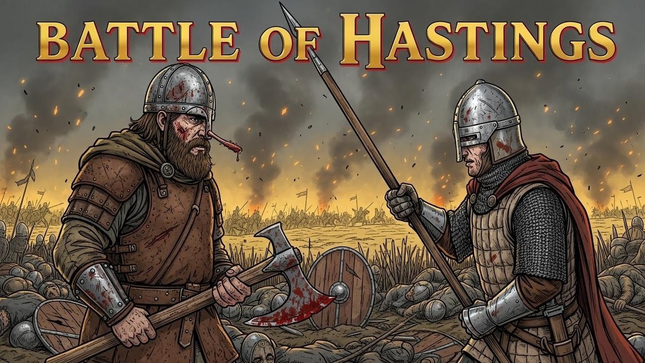 The Secret Tactics of the Battle of Hastings 1066 - YouTube
