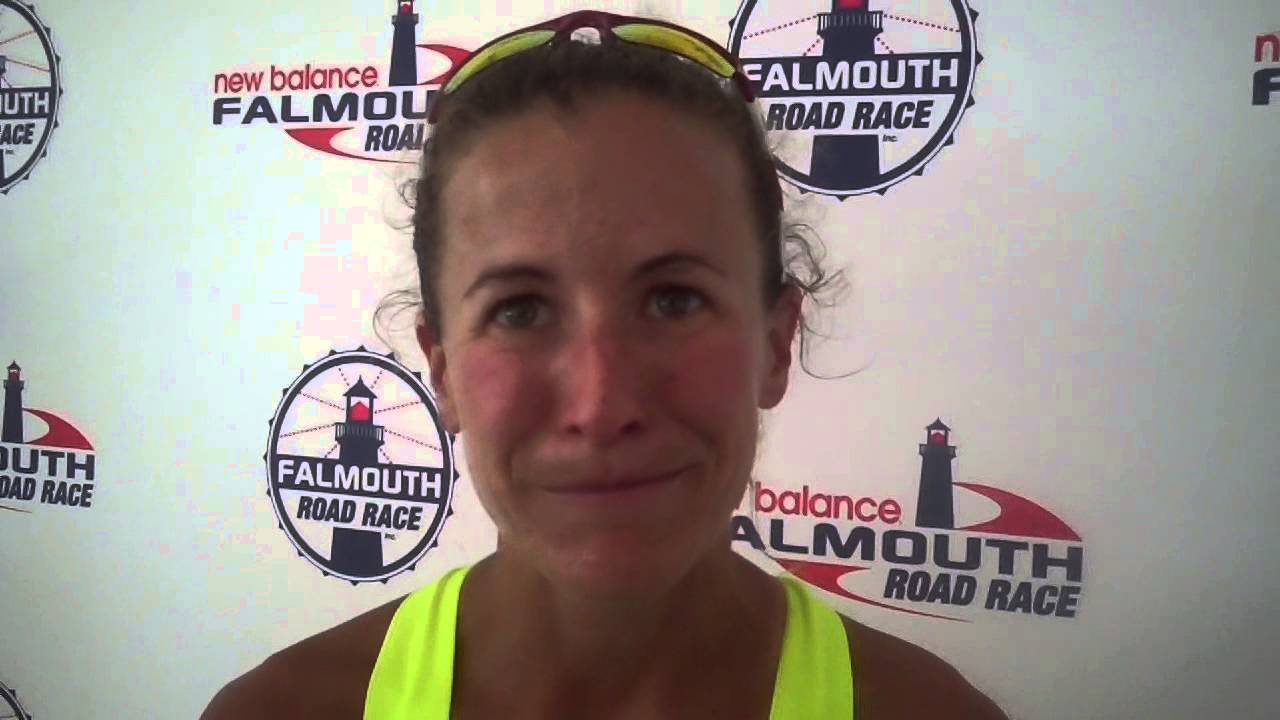 Amy Cragg Speaks After Rough Day at 2015 Falmouth Road Race - YouTube