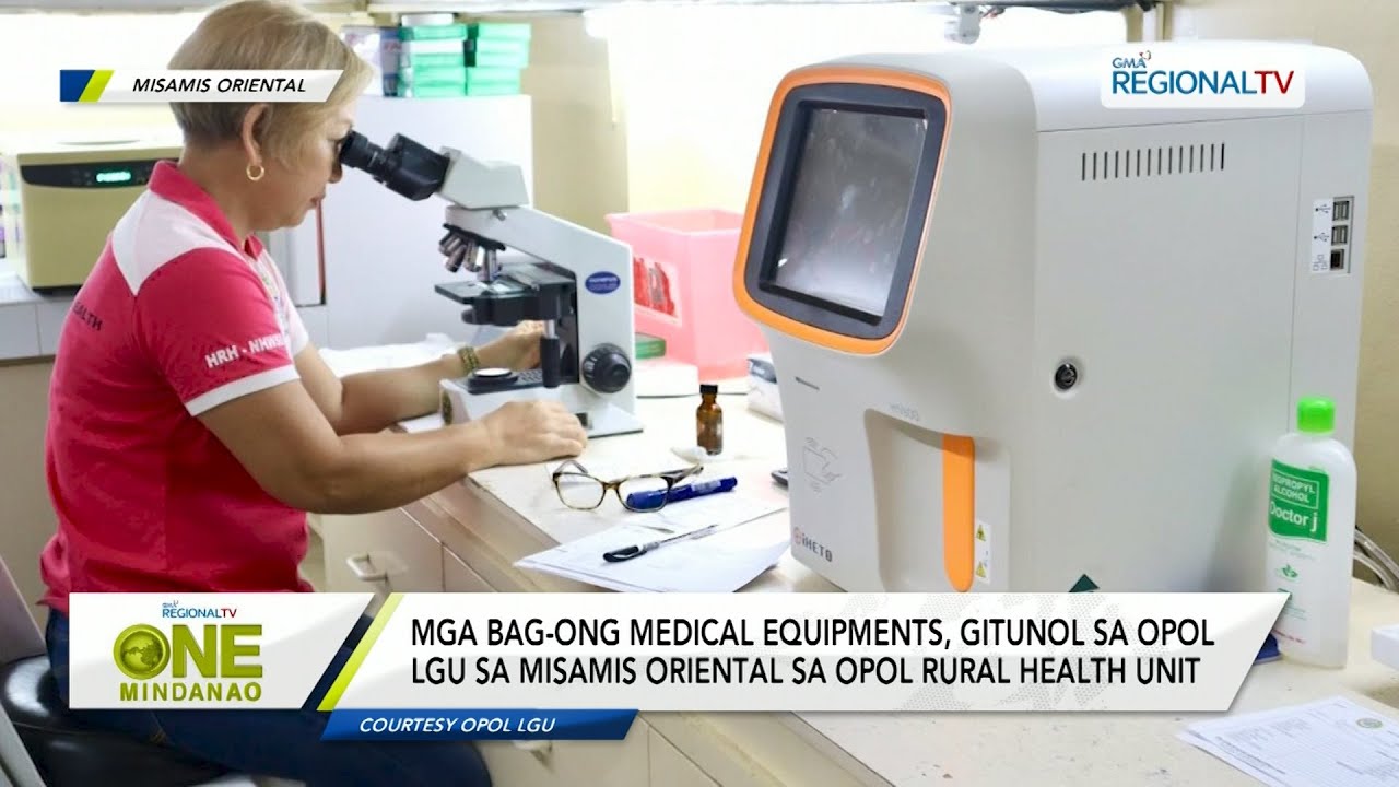 One Mindanao: Mga bag-ong medical equipment, gitunol sa Opol LGU sa ...