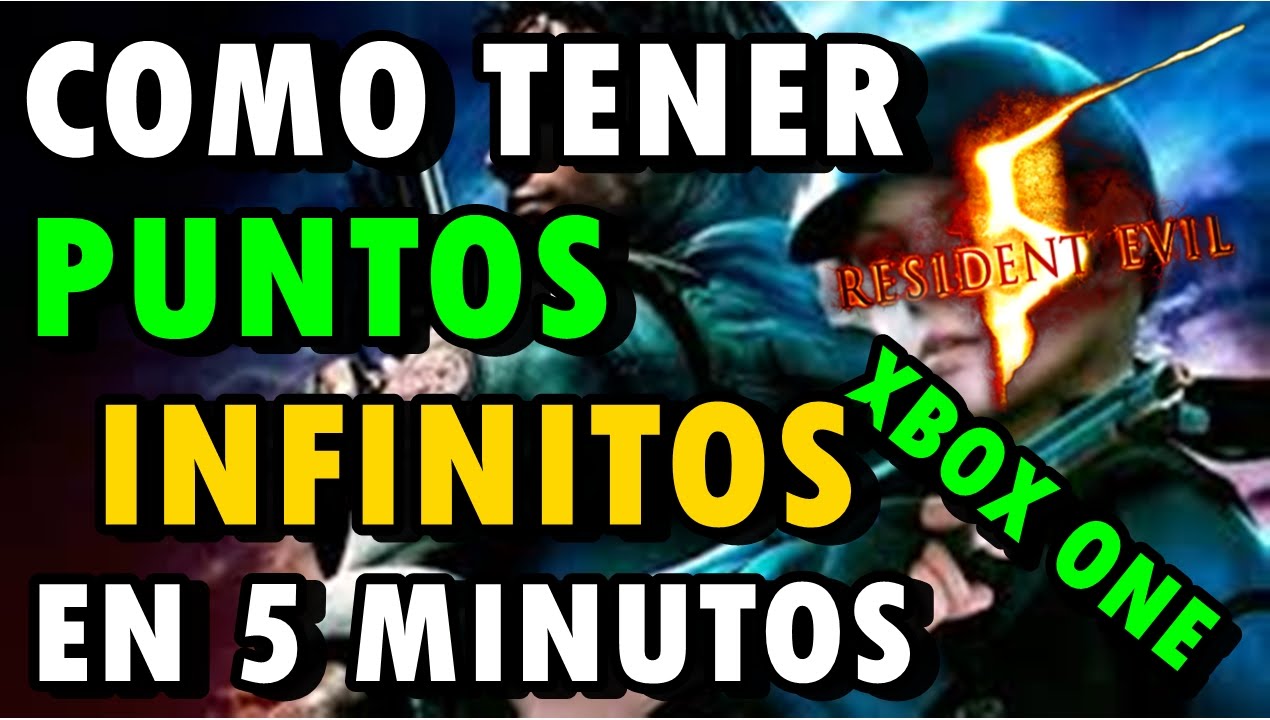 RESIDEN EVIL 5 - TRUCO PUNTOS INFINITOS! -XBOX ONE - (REMASTERISADO ...