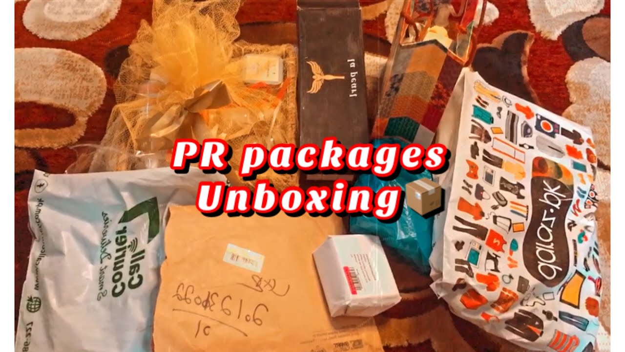 HUGE PR PACKAGES UNBOXING | INSTAGRAM INFLUENCER | Sisters Misters ...