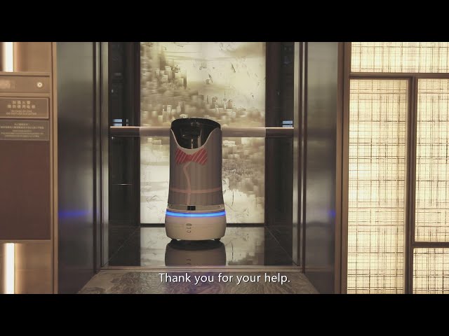 Smart Service Robot in JW Marriott Hotel （JW万豪酒店）