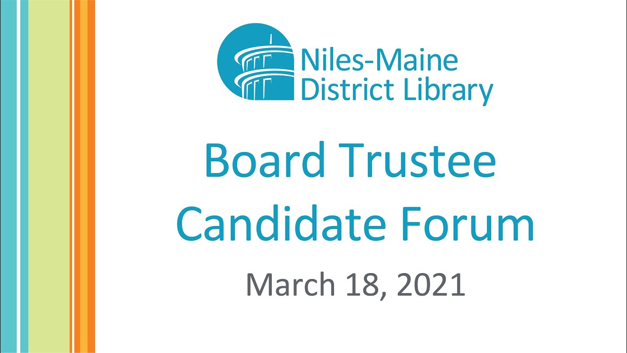 Board Trustee Candidate Forum - March 18, 2021 - YouTube