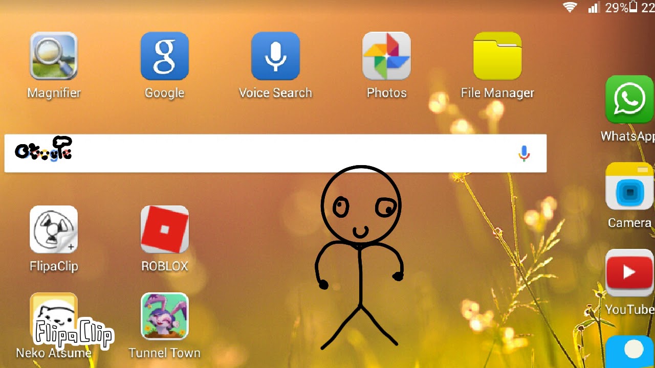 GET THIS GUY OFF MY TABLET - YouTube