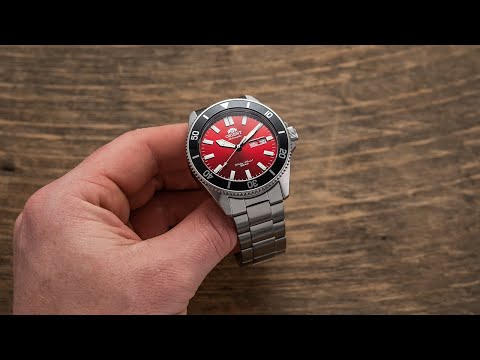 One of Orient's Most Attractive Looking Dive Watches - Orient Kanno Red