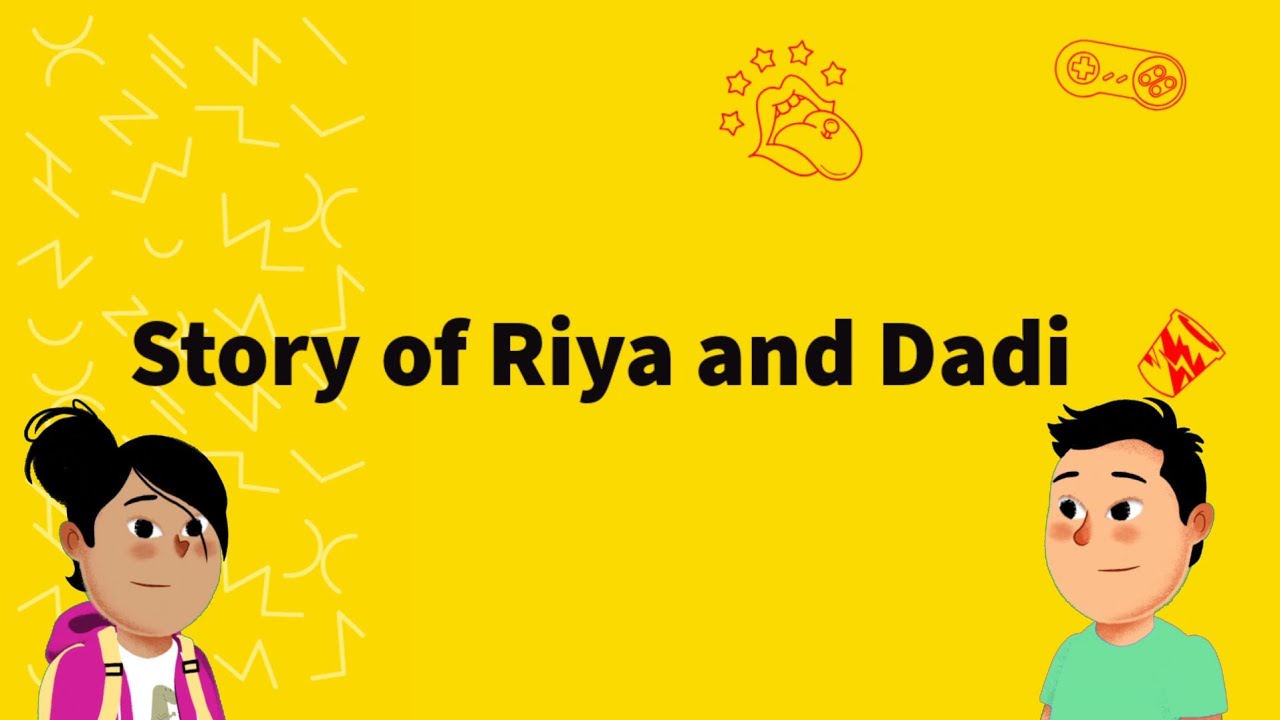 Story of Riya and Dadi || Happy New Year Story || #animation #cartoon # ...