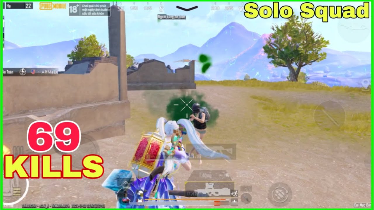 PUBG Mobile | Solo Squad - Càn Quét Rank Đầu Mùa Cày KDA | NhâmHNTV - YouTube