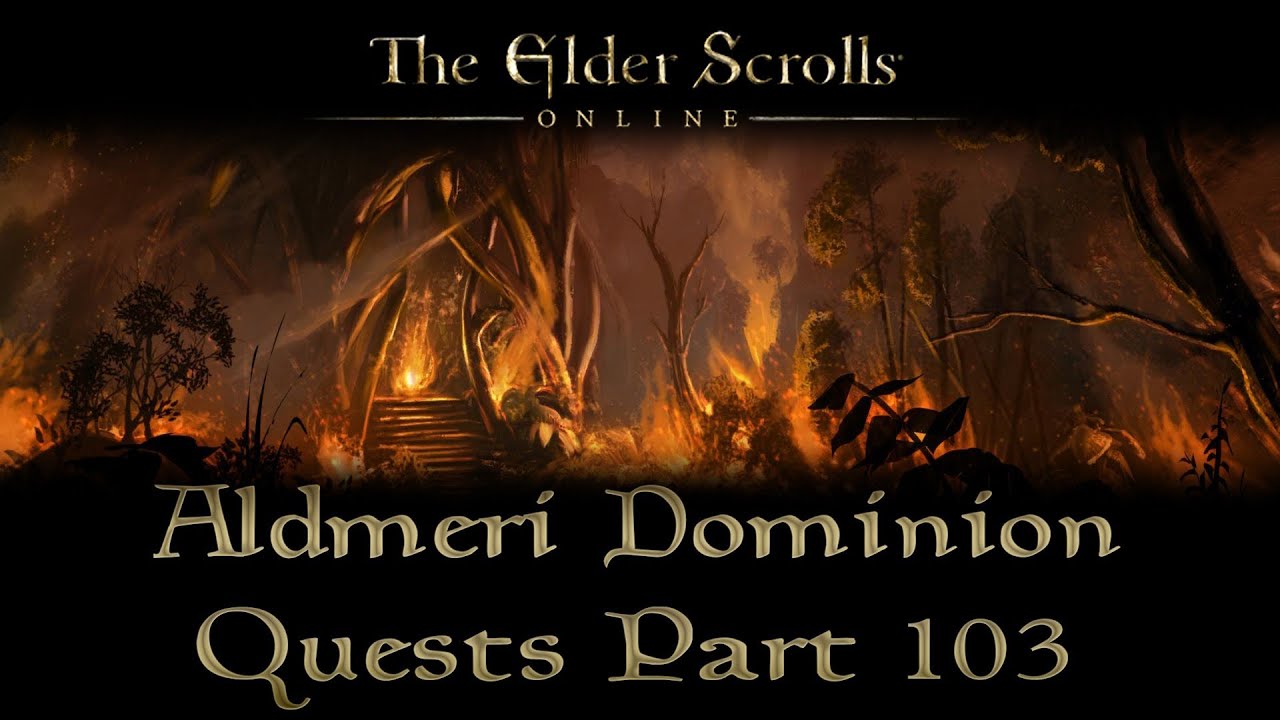 ESO - Aldmeri Dominion Quests - Part 103 - Greenshade Part 18 - Razor's ...