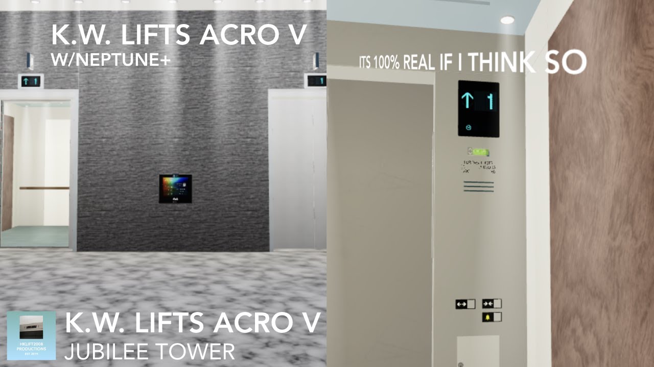 Jubilee Tower - KW Acro V Traction Elevators - YouTube