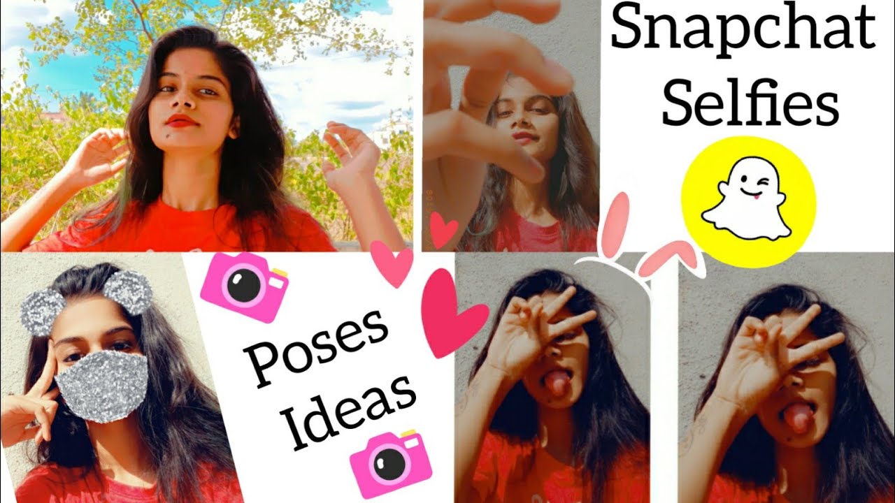 Snapchat selfie ideas part 2 | Poses ideas - YouTube
