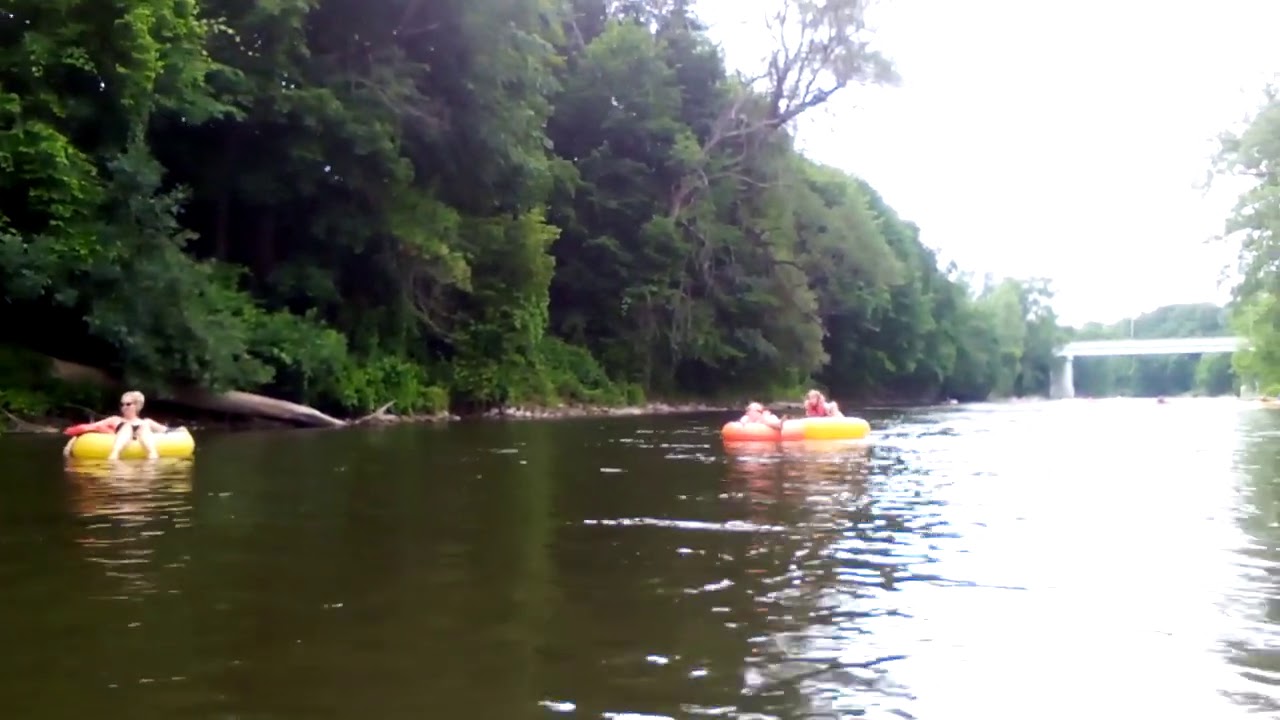 Big Rapids Float down. - YouTube