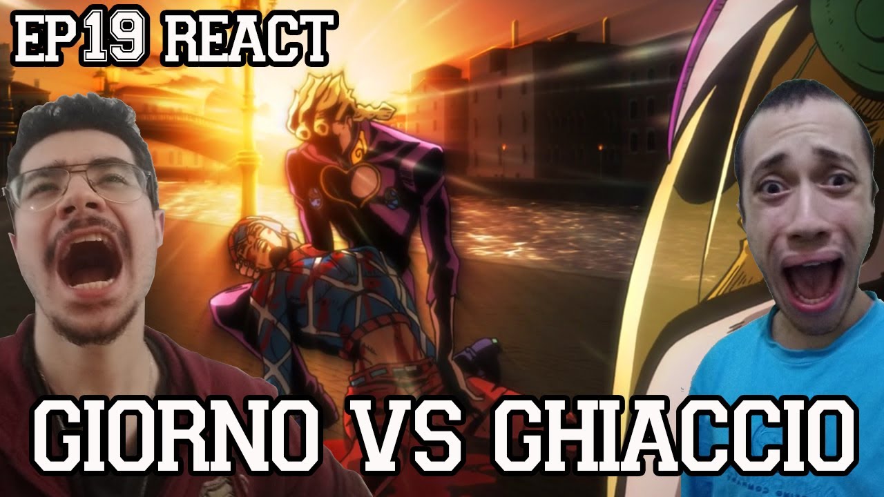 Mista E Giorno Vs Ghiaccio Jojos Bizarre Adventure Parte 5 Episódio 3820
