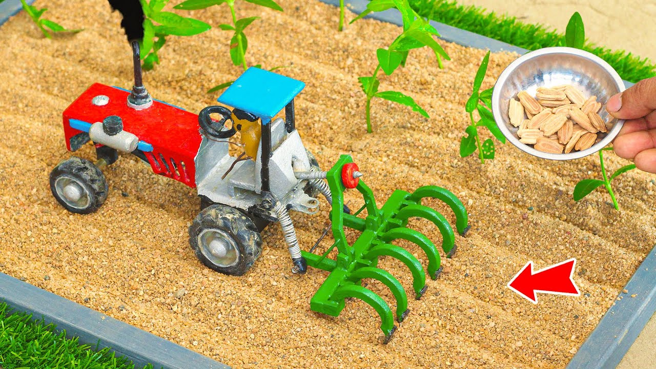 top most creative diy tractor cultivator machine science project of Sun ...