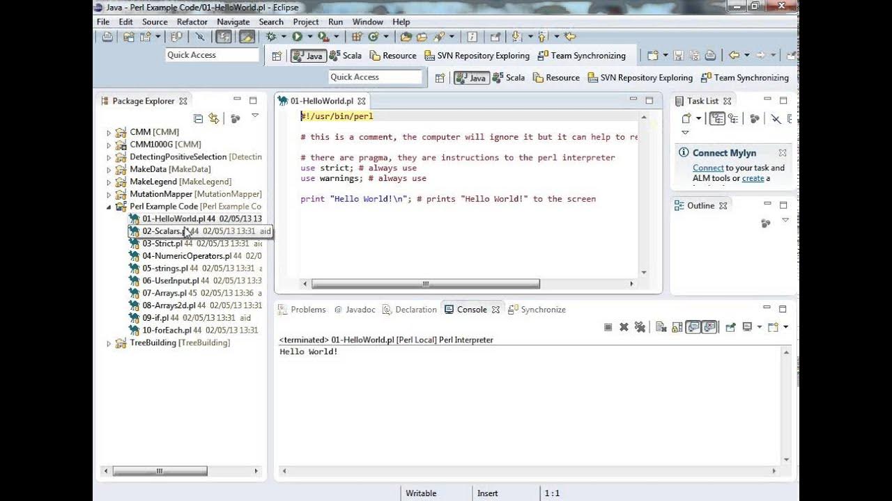 Programming: Introduction to Perl (Part 1) - YouTube