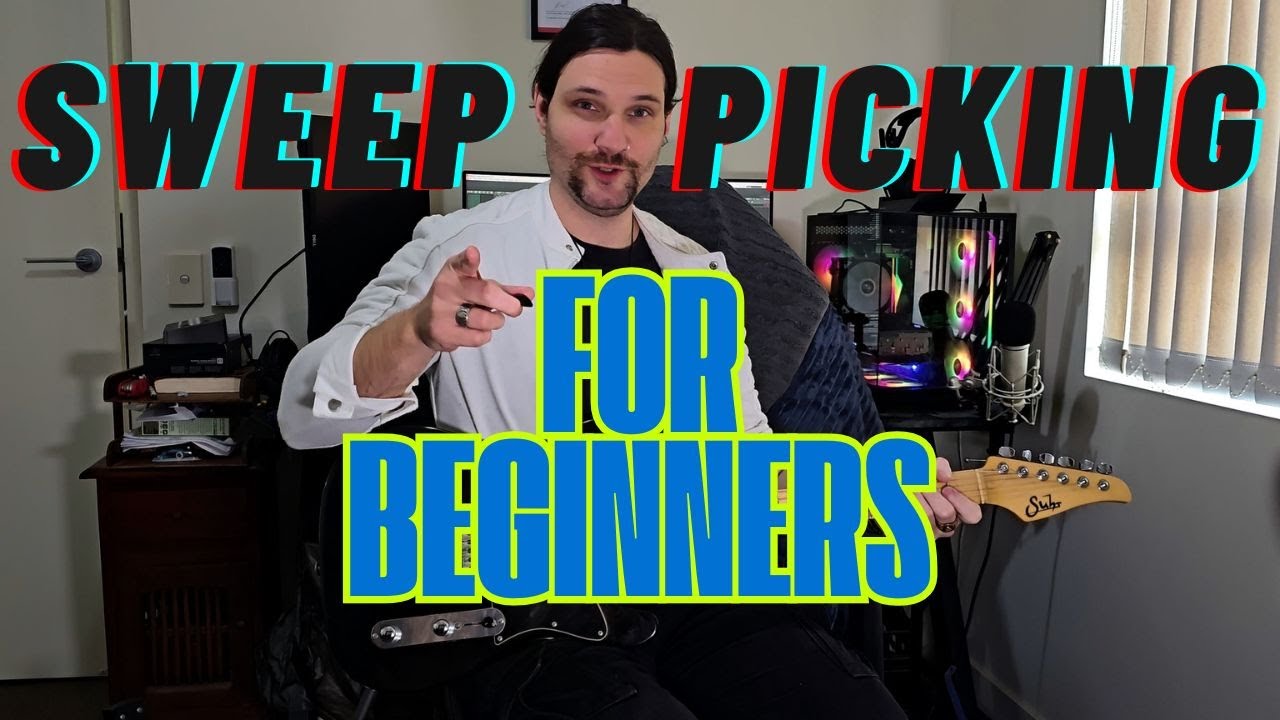 BEGINNERS GUIDE to sweep picking - YouTube