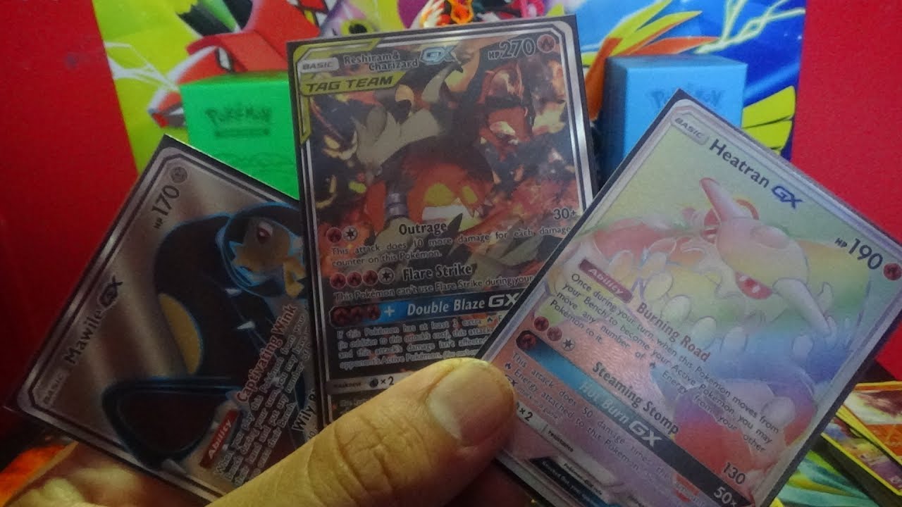 Unified Minds Reshiram & Charizard GX Box Set!!! - YouTube