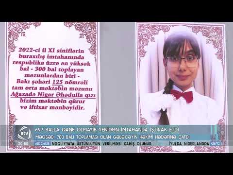 697 balla qane olmayıb, yenidən imtahanda iştirak etdi
