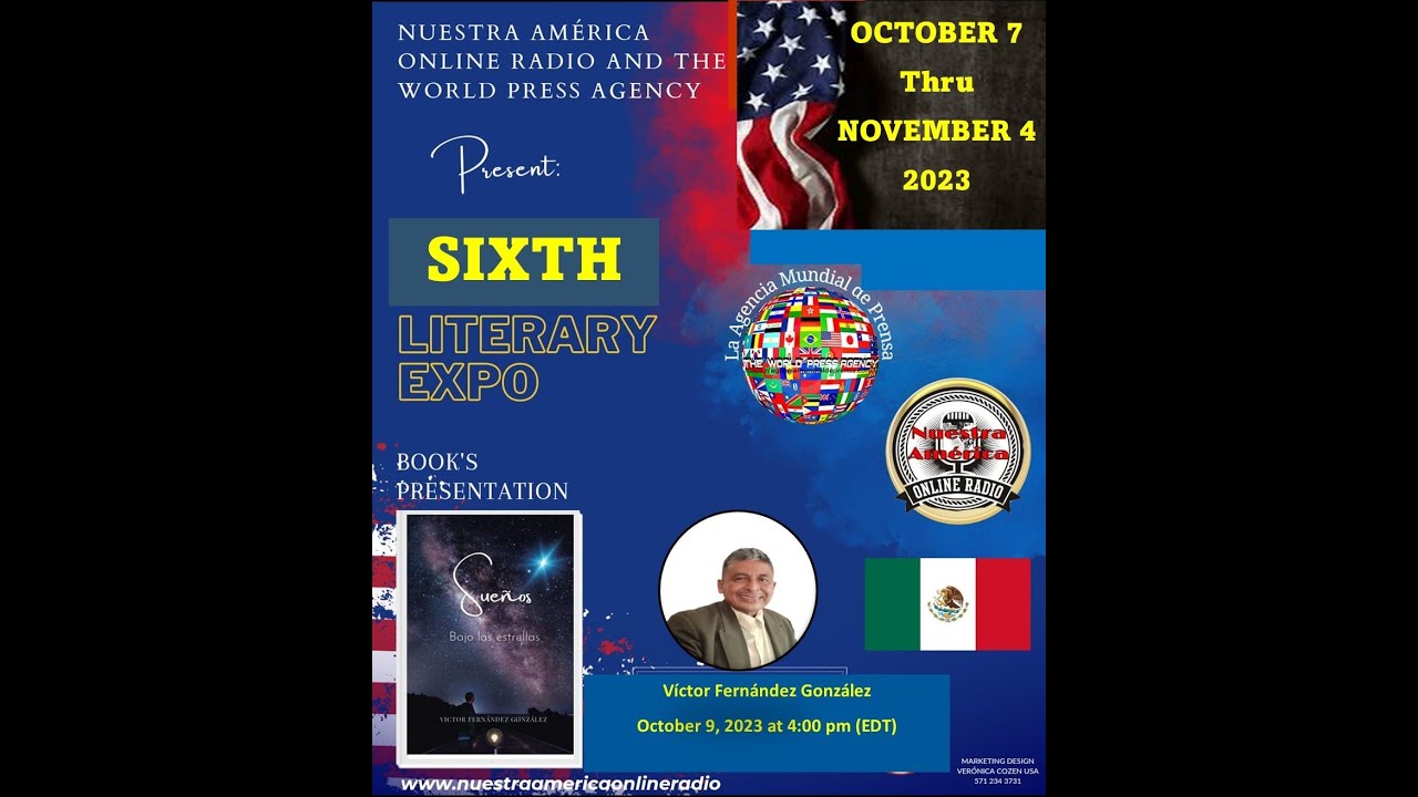 SEXTA EXPO LITERARIA Victor Fernandez Gonzalez - YouTube