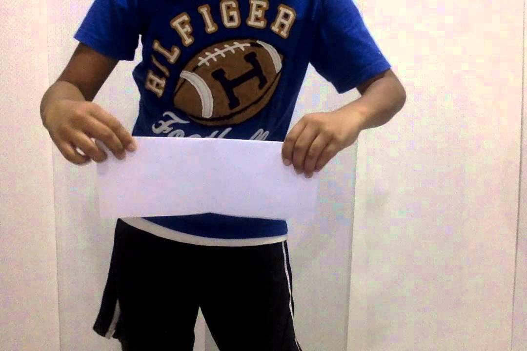 como hacer una explocion con papel - YouTube