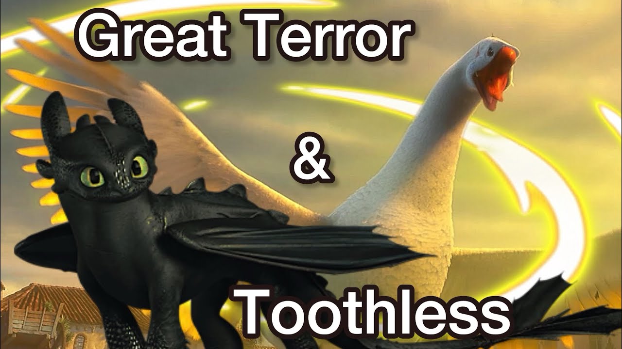 Toothless and Great Terror voices are the same? Sounds from the Puss In ...