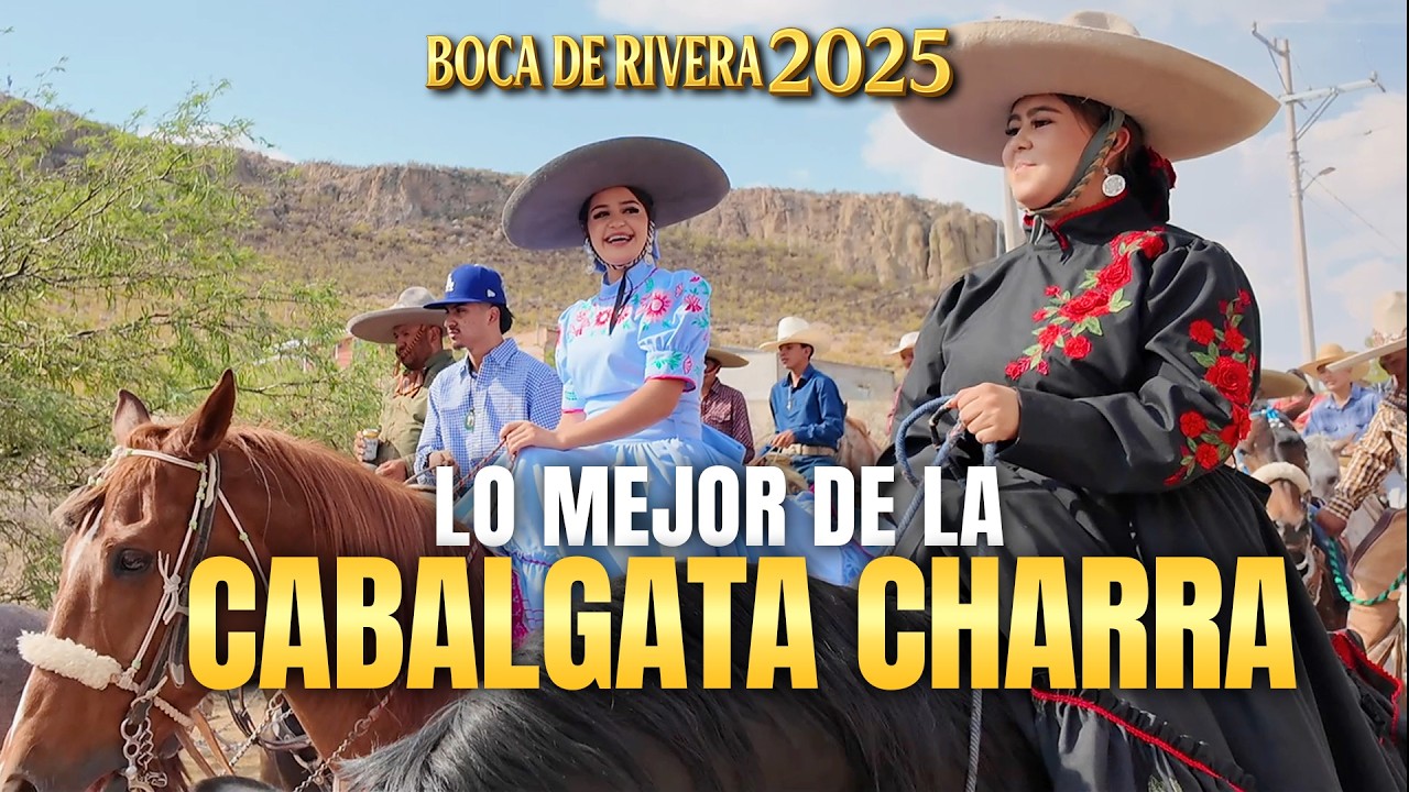 🎉 Banda, caballos y pura tradición en la CABALGATA de feria en BOCA DE ...