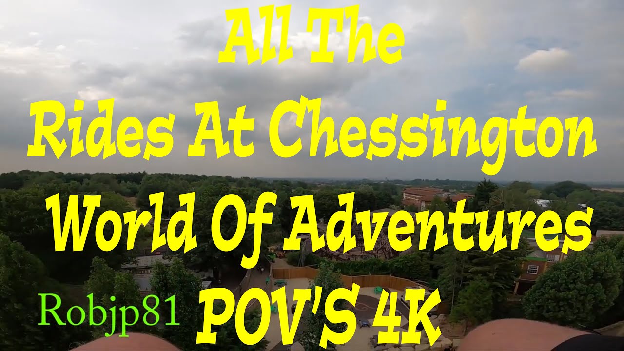 All The Rides At Chessington World Of Adventures POV 4K - YouTube
