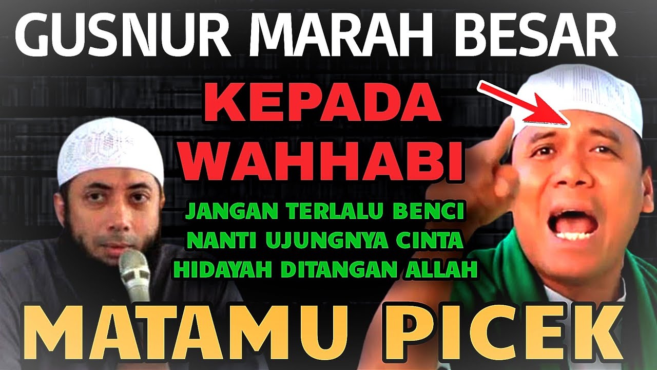 GUSNUR : WAhabi Matamu Picek ⁉️ - YouTube