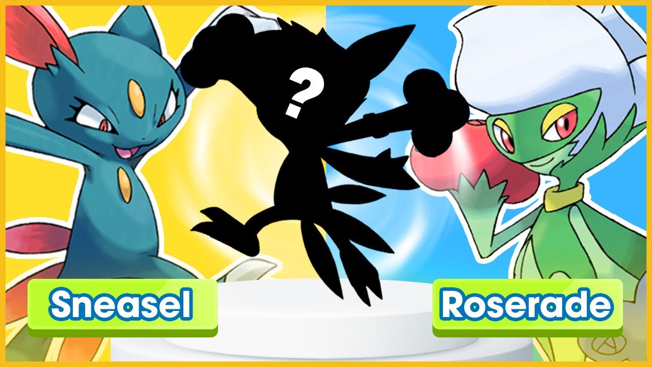 Pokemon Fusion | Sneasel + Roserade | pokemon infinite fusion challenge ...