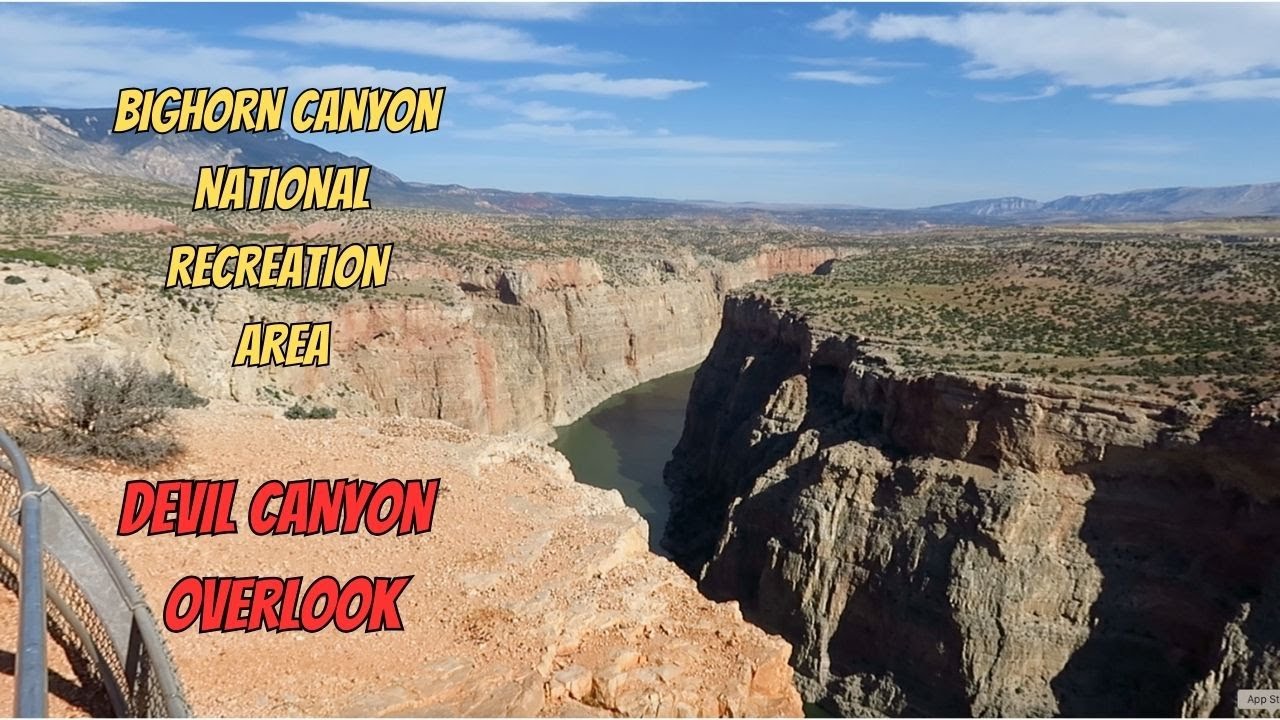 WYOMING-MONTANA TRIP - DAY 3 - PART 1 - BIGHORN CANYON - DEVIL CANYON OVERLOOK - YouTube