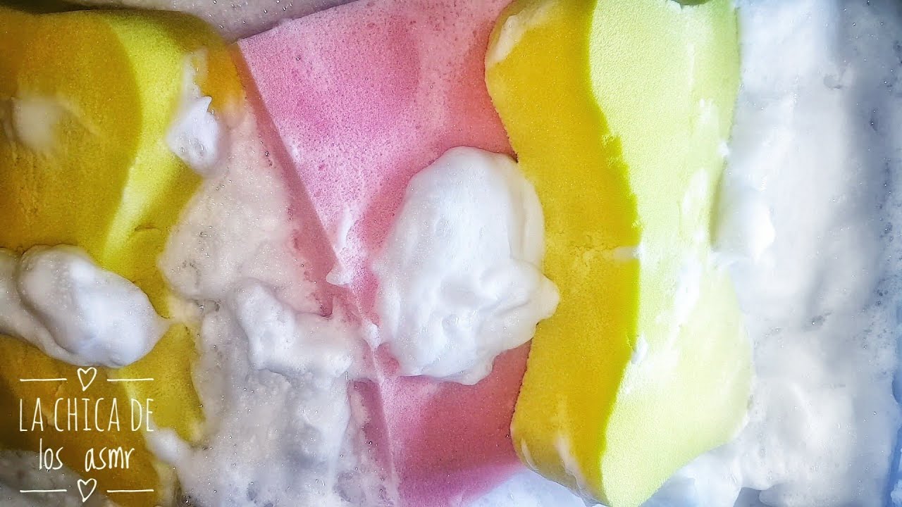 Soap and lots of soft foam / Jabón y mucha espuma suave ☁️☁️☁️ - YouTube