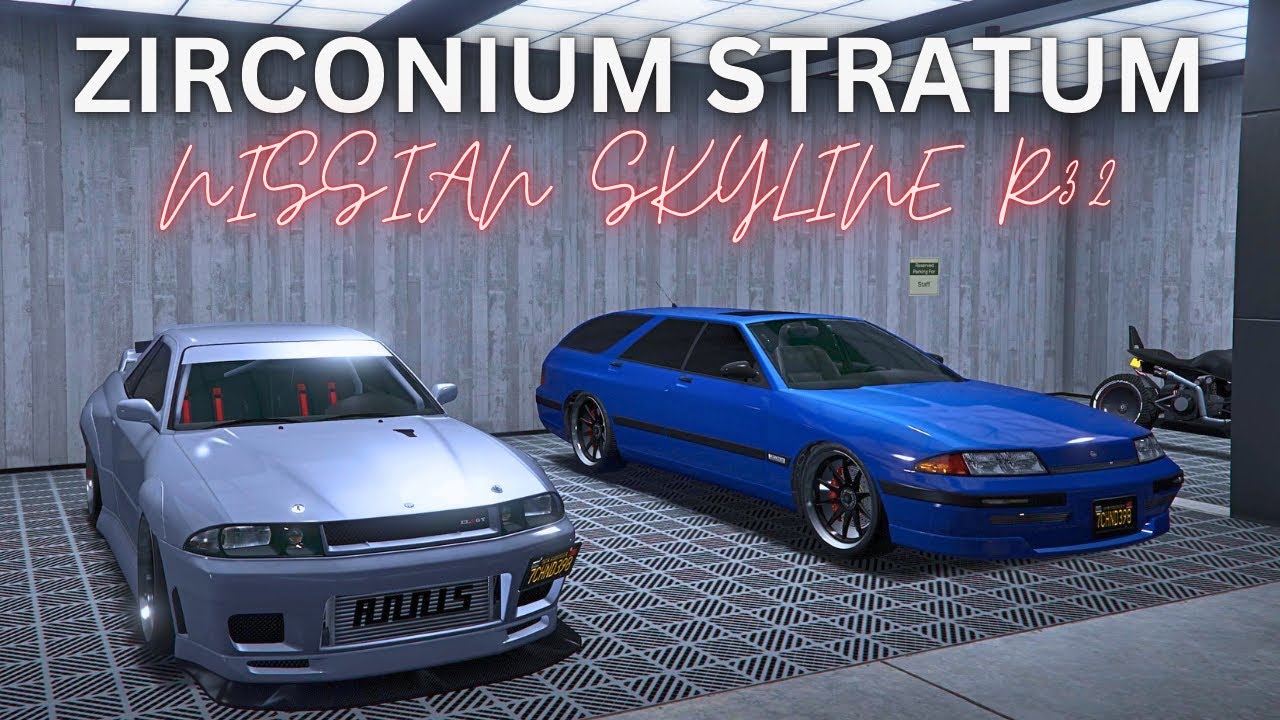 ZIRCONIUM STRATUM CLEAN BUILD (NISSAN SKYLINE R32) - YouTube