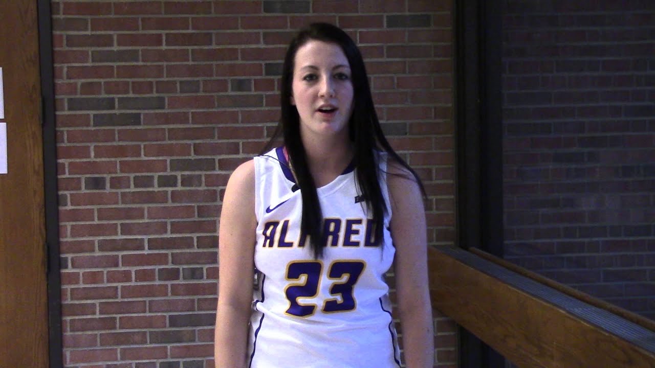 Alfred University Women's Basketball - McKaylee Croll - YouTube