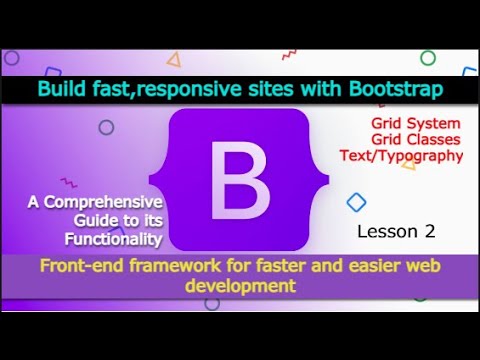 Bootstrap Tutorial for Beginners | Grid System | Grid Class | Text ...