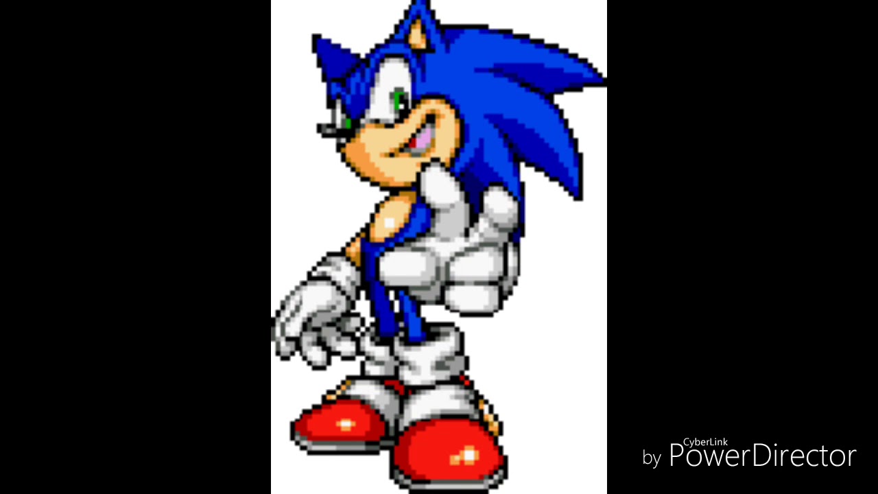 sonic victory pose - YouTube