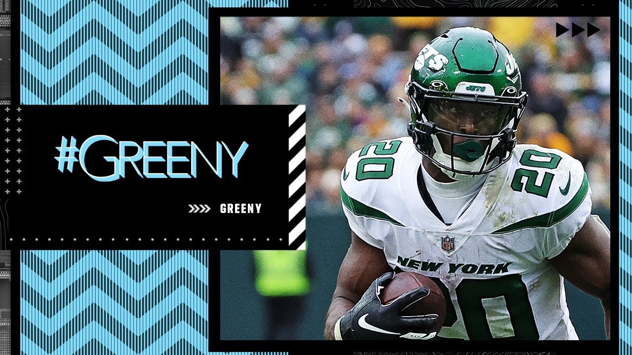 #Greeny is devastated about Jets rookie RB Breece Hall's injury - YouTube