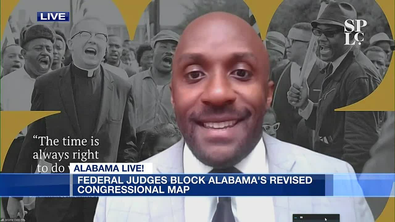 Federal judges block Alabama's revised congressional map - YouTube
