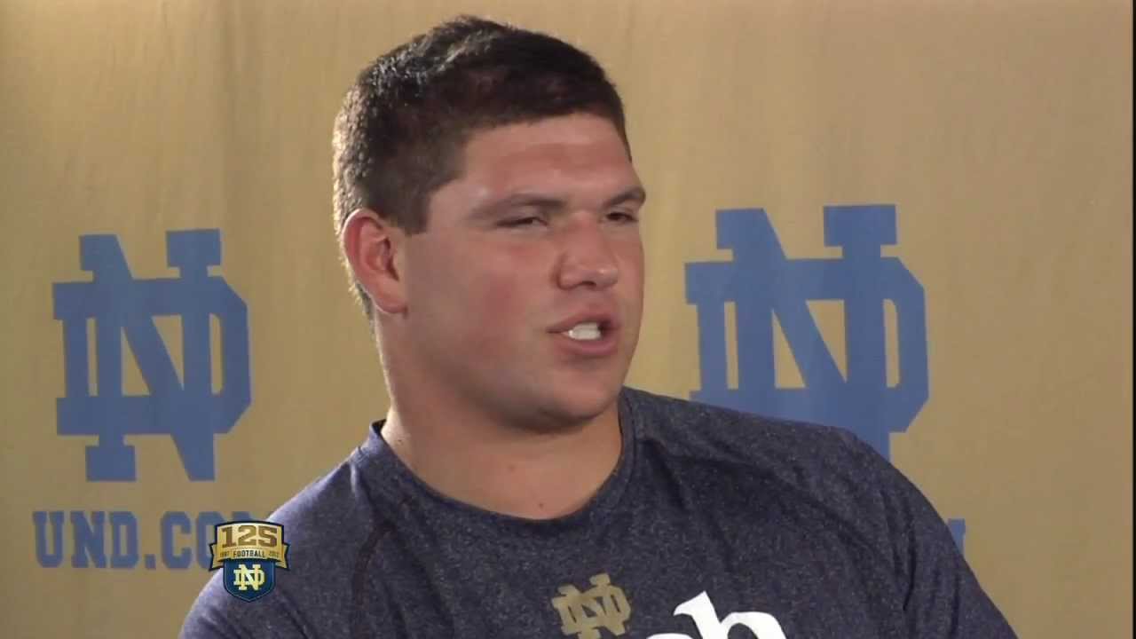 Braxston Cave Interview - UND.com 2012 Notre Dame Football Media Day ...