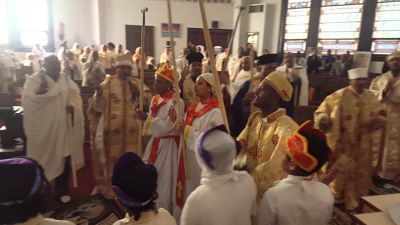 Ethiopian Orthodox Selassie Church Columbus Ohio Teimket 2016 - YouTube