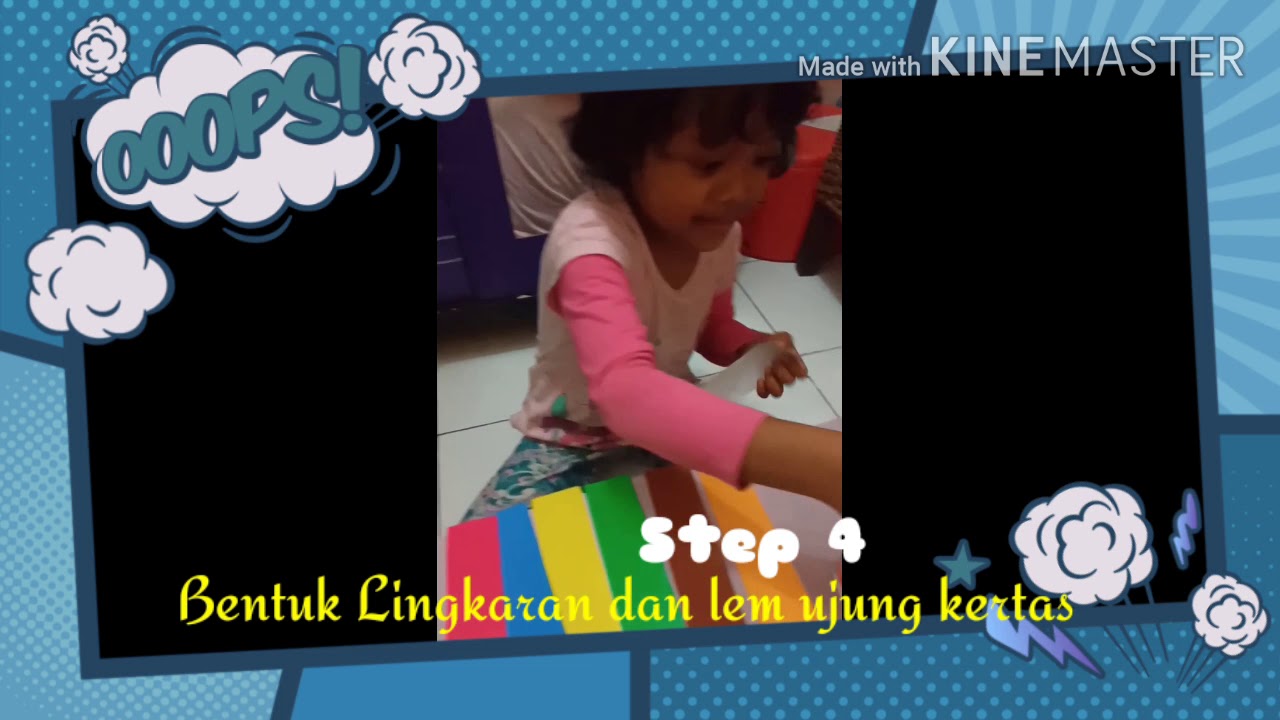 DIY Meronce dari kertas Origami - YouTube