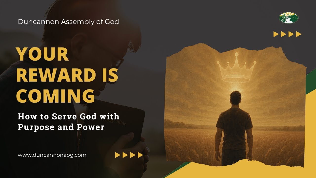 Your Reward Is Coming: How to Serve God with Purpose and Power - YouTube