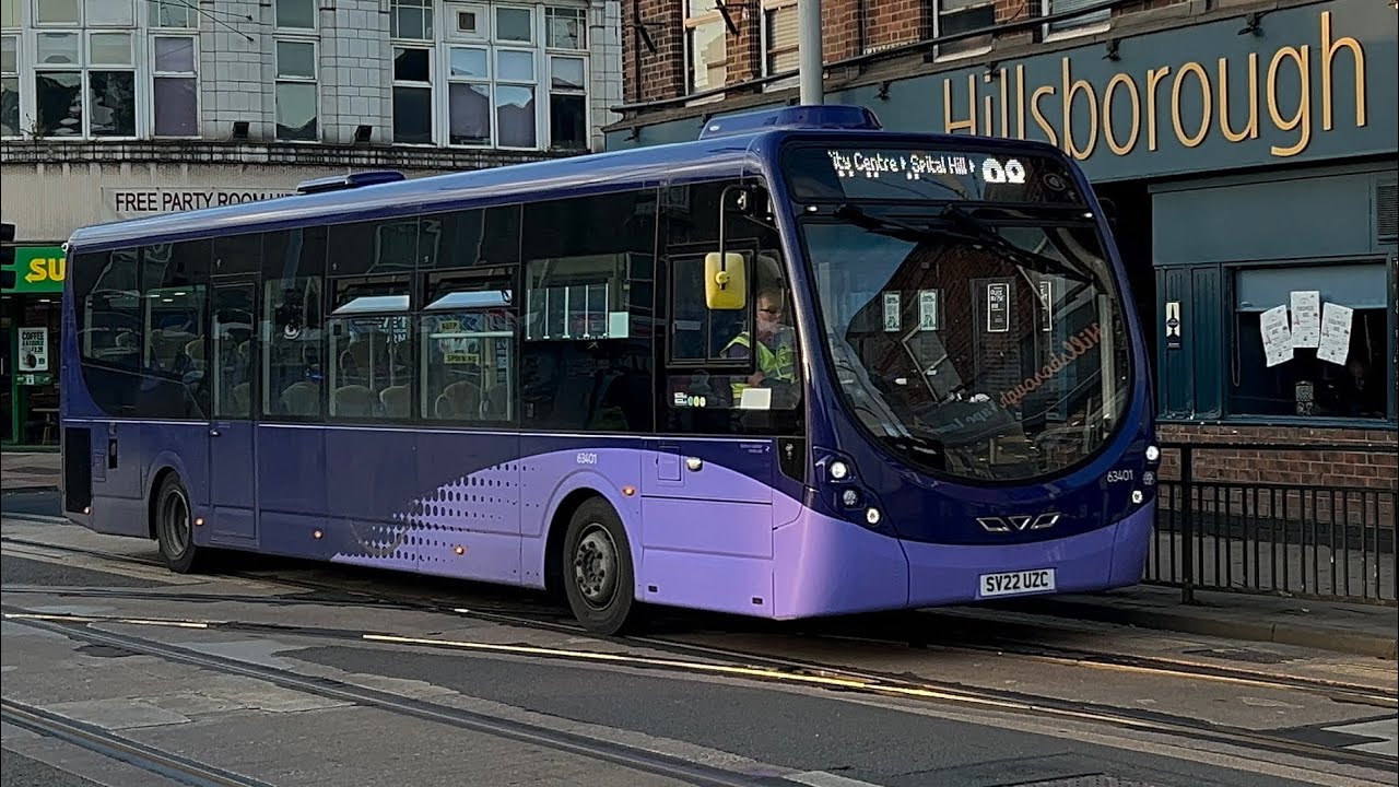 First Sheffield X First Portsmouth 63401 at Hillsborough - YouTube