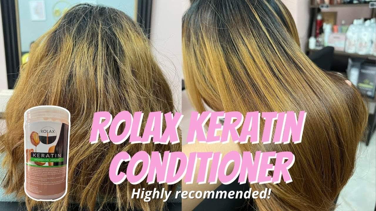 Rolax Keratin Conditioner - Ang Ganda! #hair - YouTube