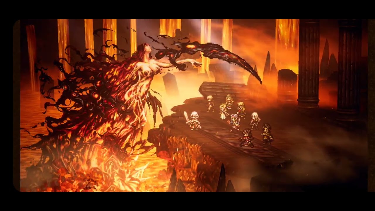 Octopath Traveler COTC: Bestower of Fame Chapter 3 Boss Lyblac the ...