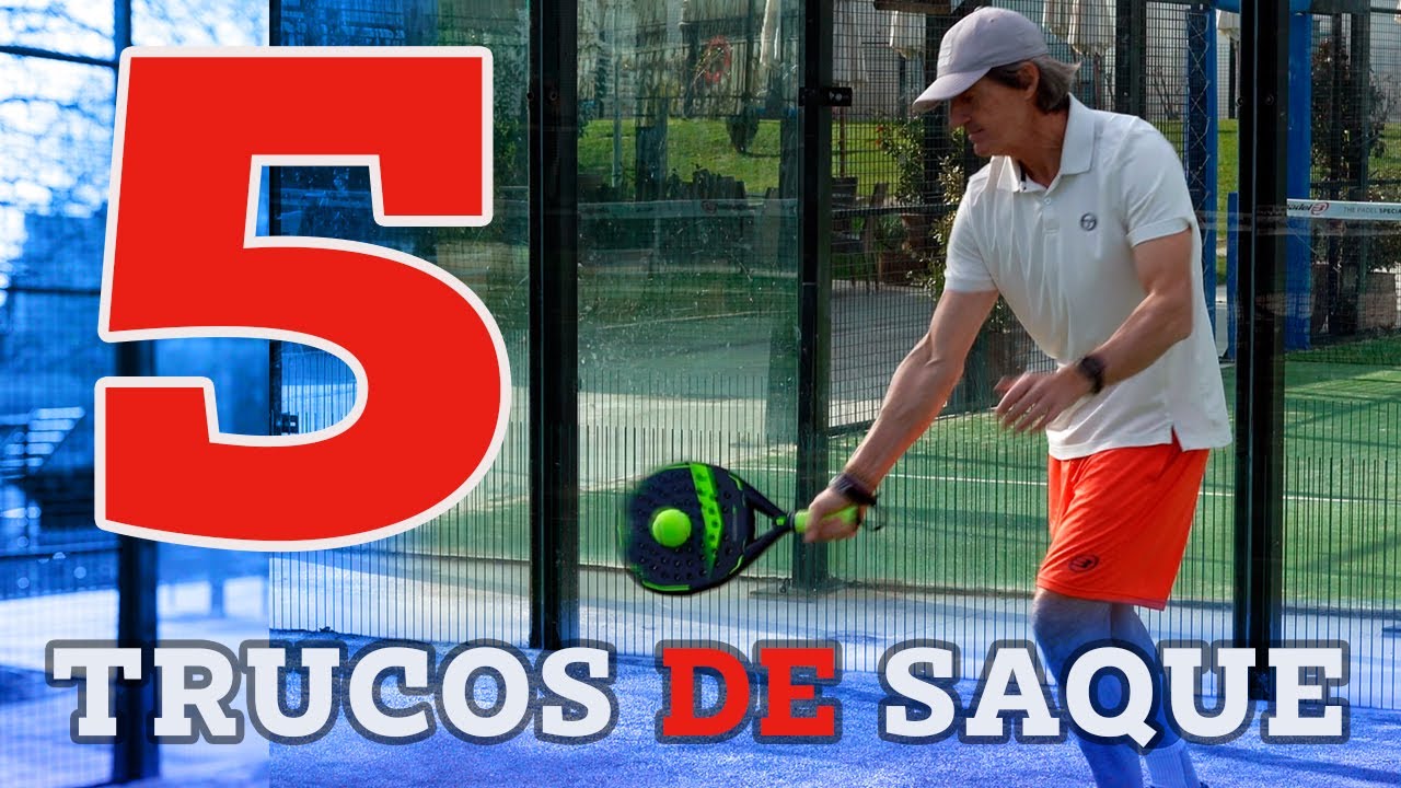5 Trucos para hacer un buen saque en Pádel. Nivel principiantes. - YouTube