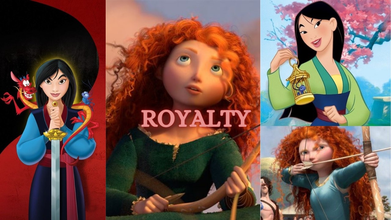 Merida X Mulan - ROYALTY [AMV aesthetic] 💥💣🔥 @mystiprincesschronicles ...